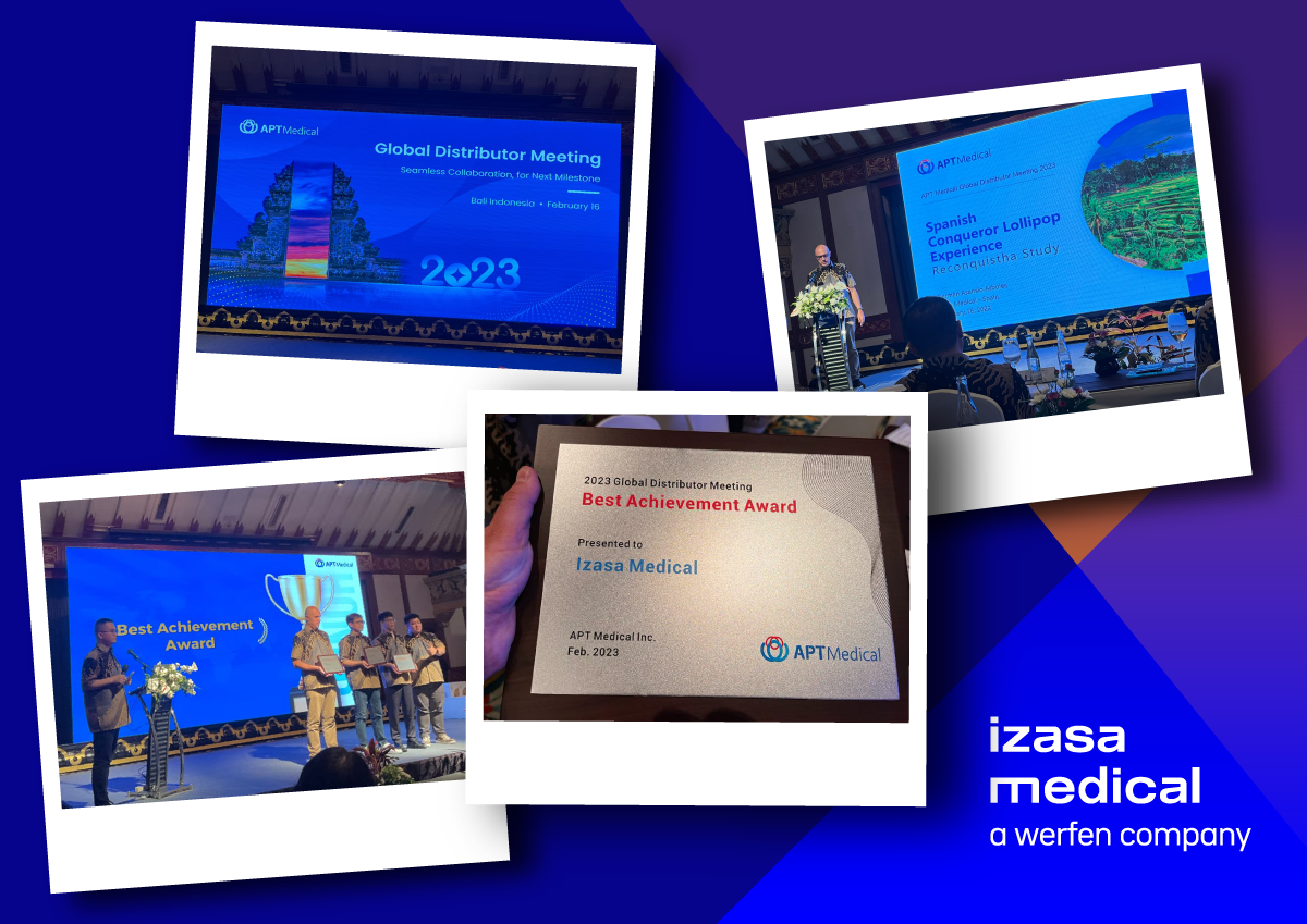 Izasa Medical recibe el premio "Best Achievement Award" de APT Medical ...